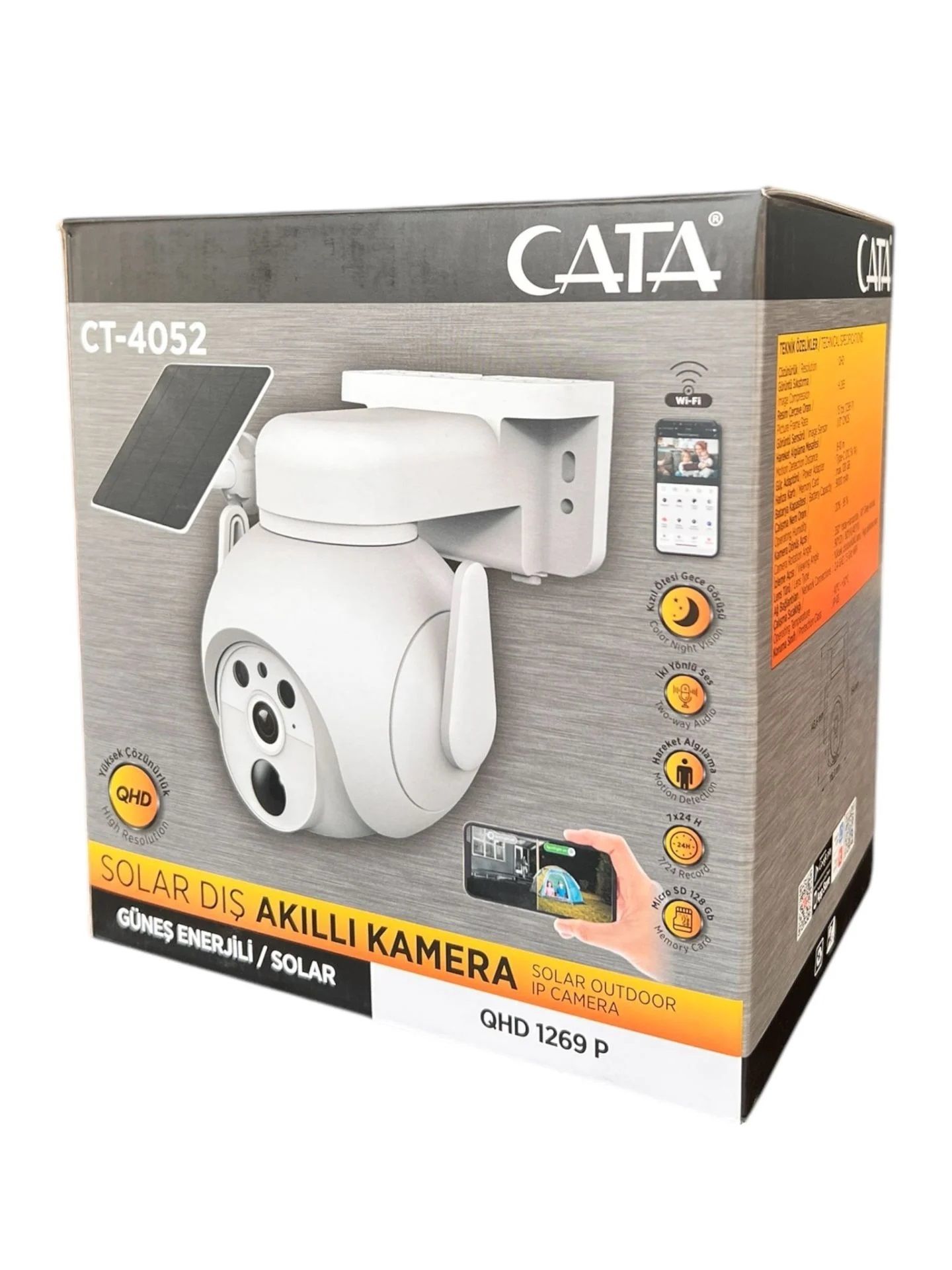 Cata CT-4052 Solar Dis Mekan Kamera | Cata ve Noas LED Ürünleri ...